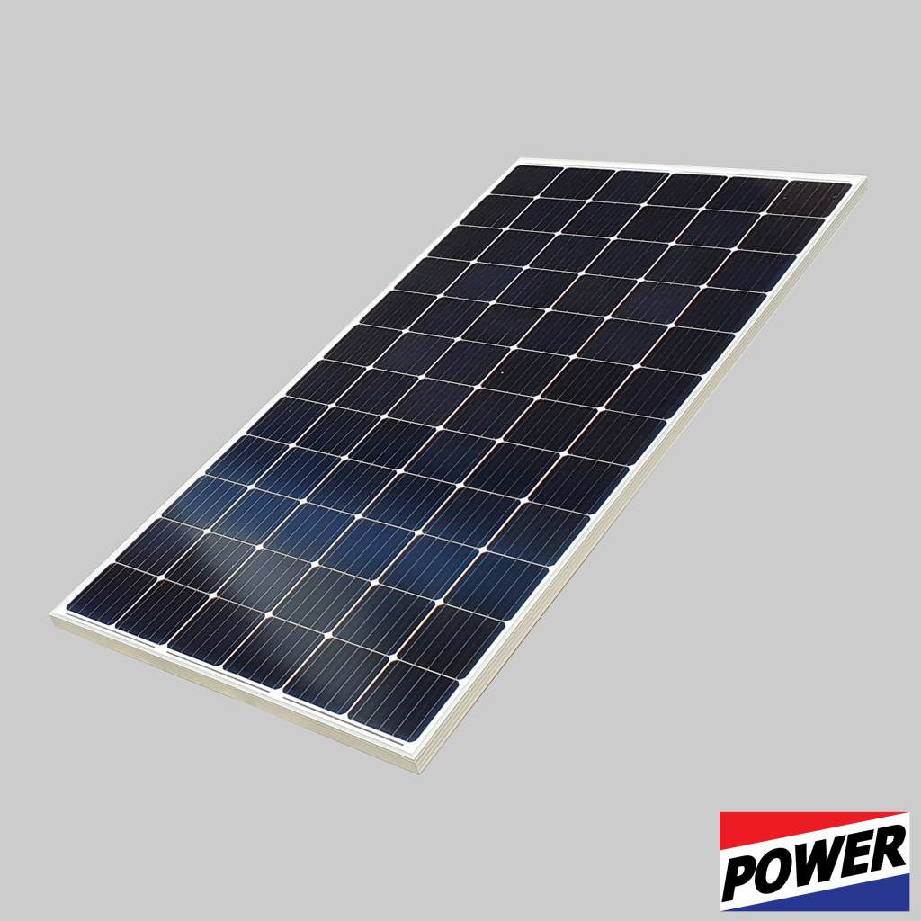 แผงโซล่าร์เซลล์ MONOCrystalline รุ่น Full Cell 390 W - Power Group Thailand
