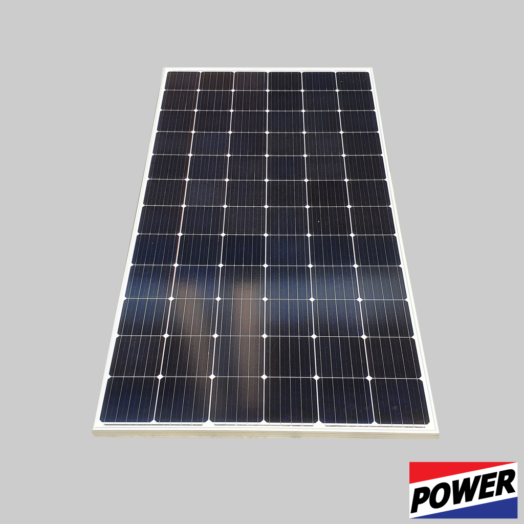 แผงโซล่าร์เซลล์ MONOCrystalline รุ่น Full Cell 390 W - Power Group Thailand